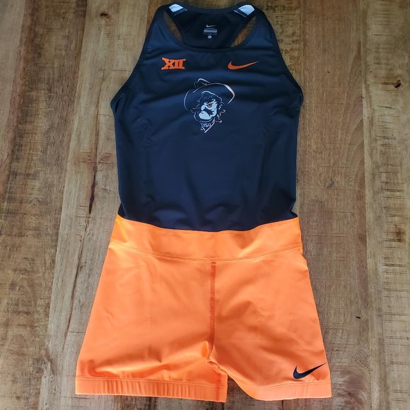 Nike | Shirts | Nike Singlet Made In Usa Oklahoma State Osu Areosw ...
